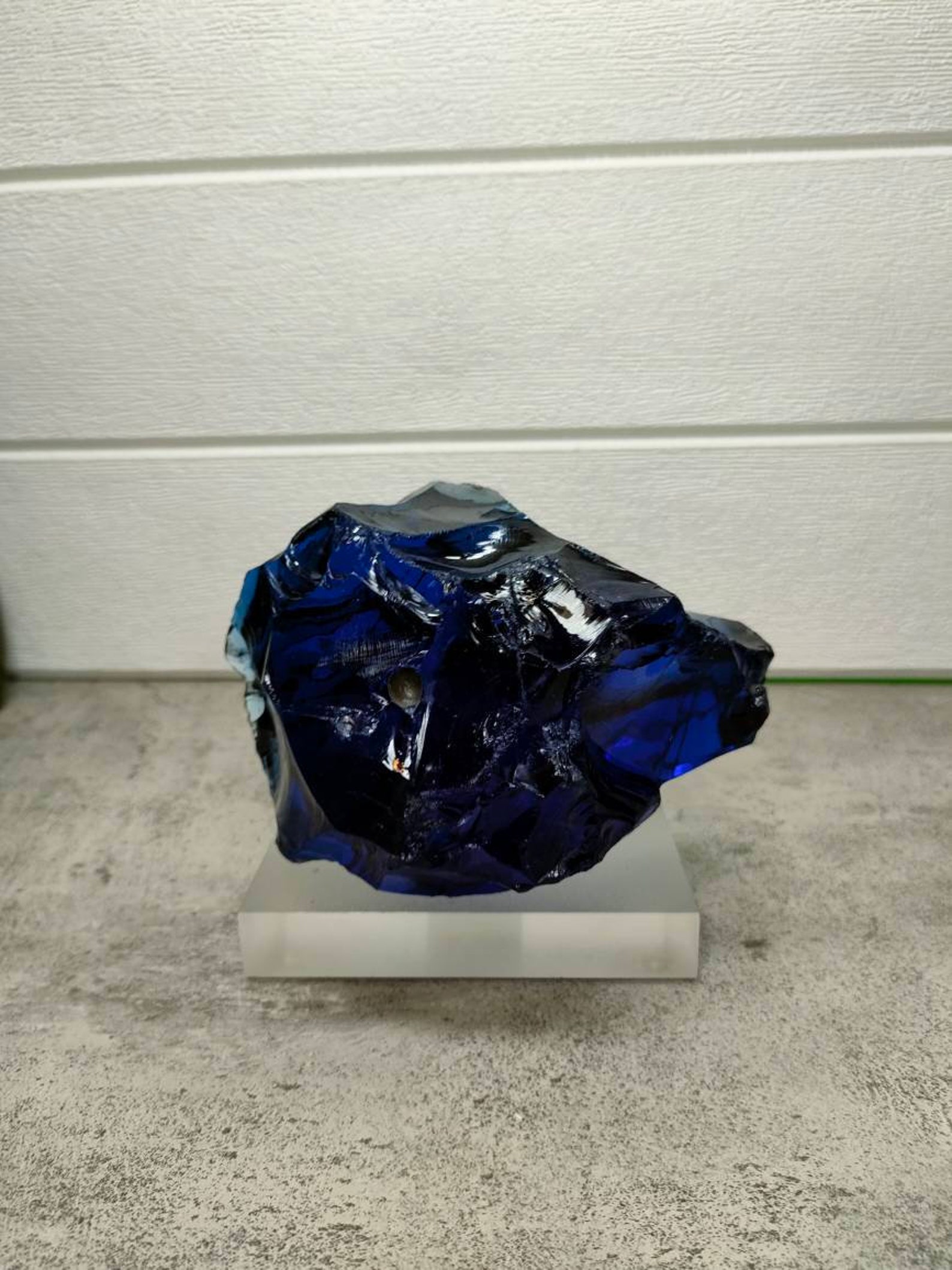 Rough Andara Crystal New Surface Ocean Blue 1445gr With Base - Etsy