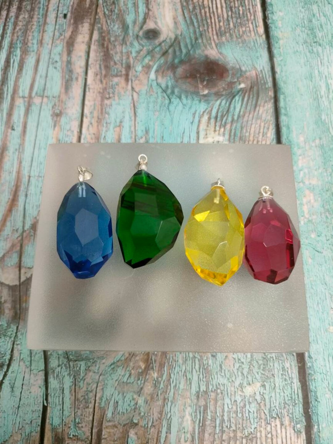 Rare Andara Crystal Natural Form Cutting Pendant With Silver Hanger ...