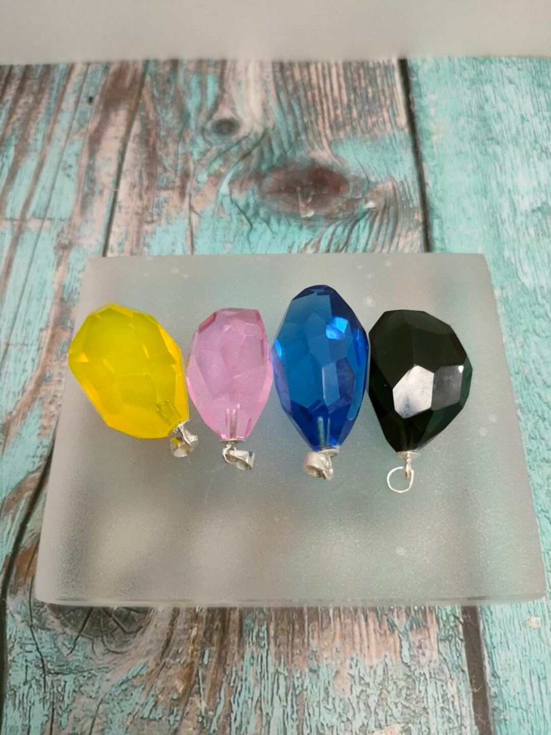 Rare Andara Crystal Natural Form Cutting Pendant With Silver Hanger ...