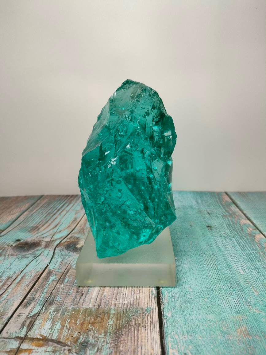 Super Rough New Surface Andara Crystal Aqua Blue 1245gr With - Etsy
