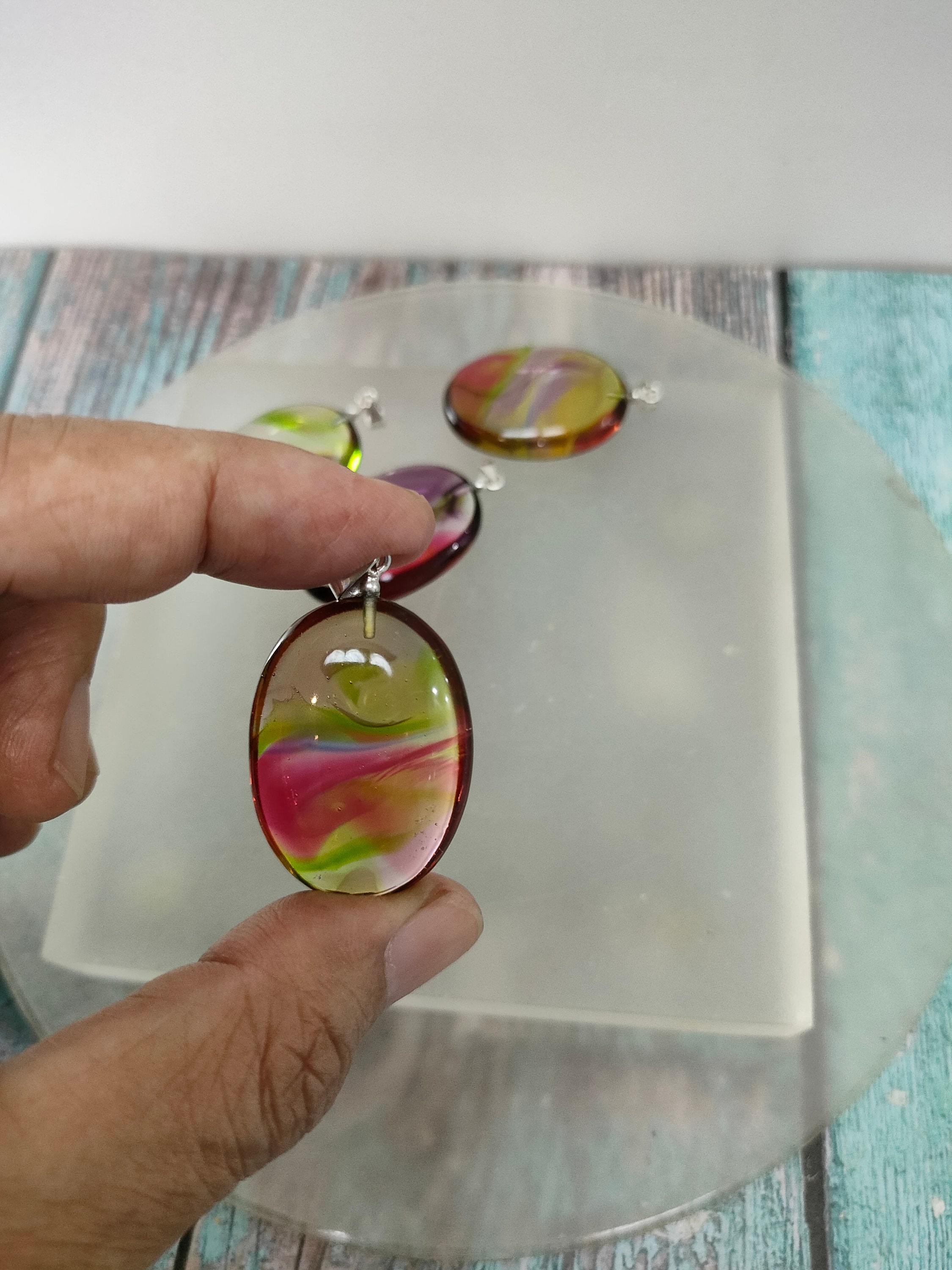 Rare Powerful Strongest Energy Aura Andara Crystal in Amazing Rainbow ...