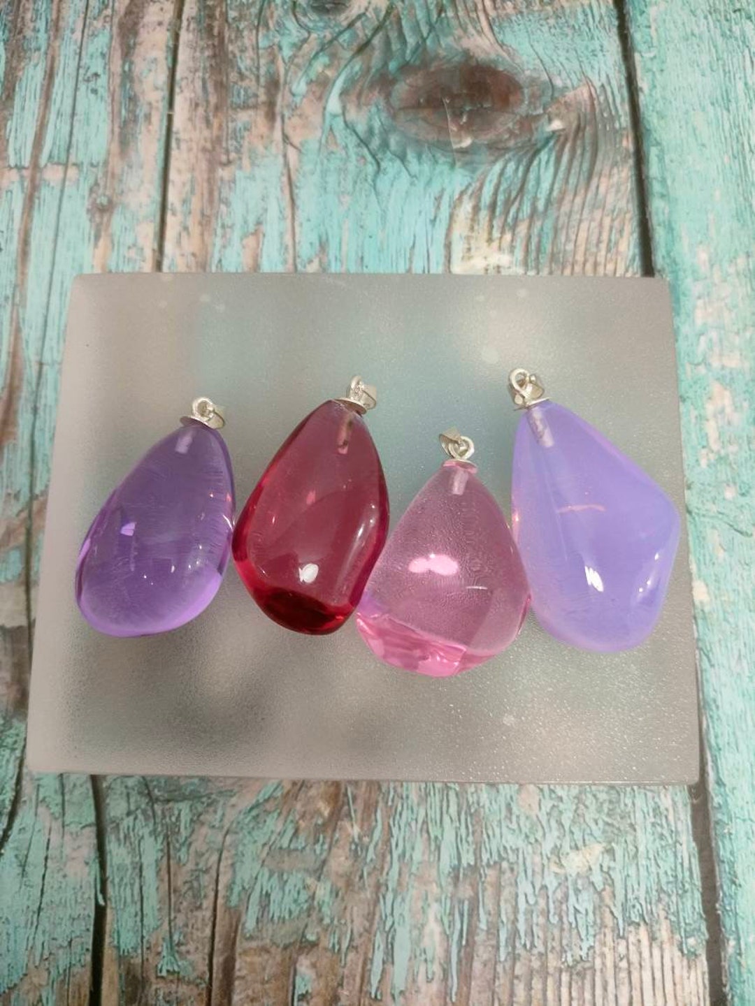 Rare Andara Crystal Natural Form Polished Pendant With Silver Hanger ...