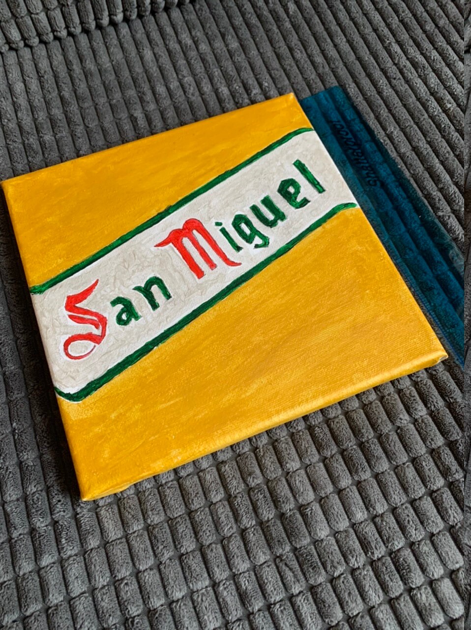 San Miguel Hand Painted Canvas - Etsy