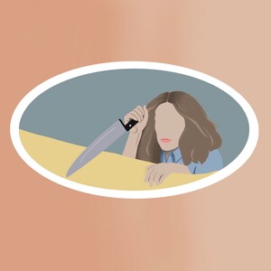 Scary Stickers Horror Stickers Scary Movie Classic Horror Final Girl ...