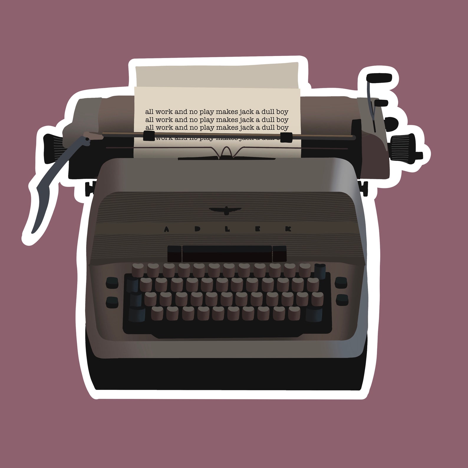 The Shining Stickers Sticker Pack Stephen King Halloween | Etsy