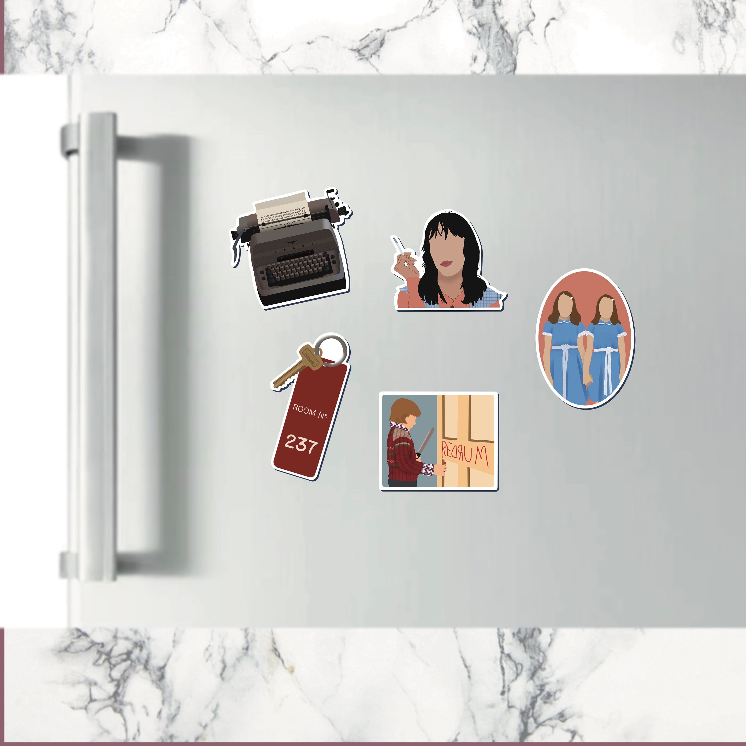 The Shining Stickers Sticker Pack Stephen King Halloween | Etsy