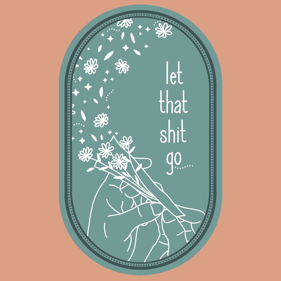 Let It Go Sticker Weed Stickers Stoner Stickers 420 - Etsy