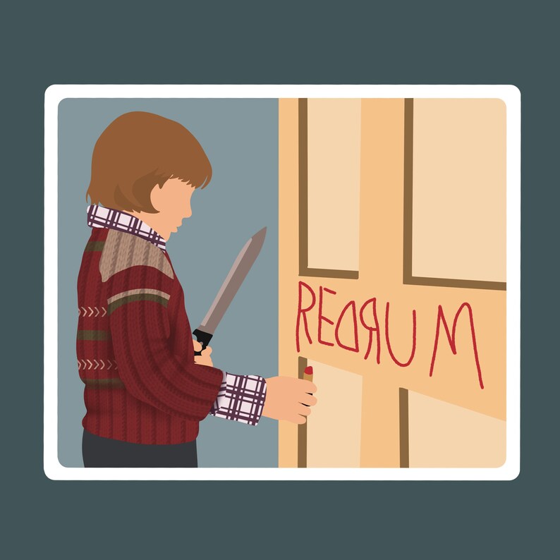 The Shining Stickers Sticker Pack Stephen King Halloween - Etsy
