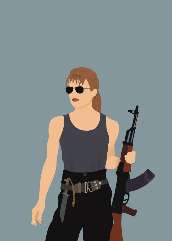 Terminator 2 Sarah Connor Shotgun