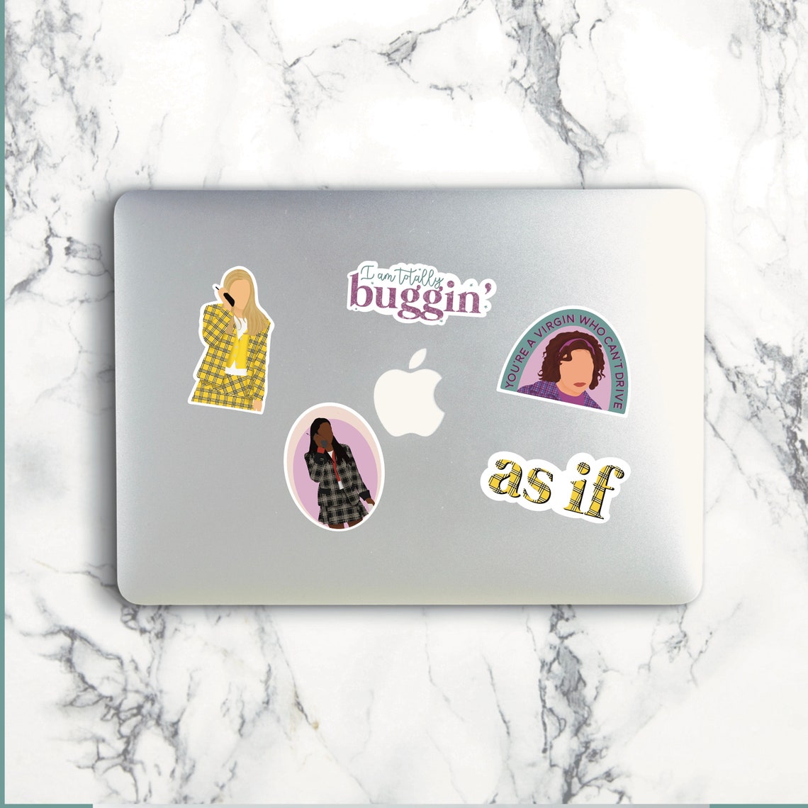 Clueless Sticker sticker bundle 90s stickers 90s nostalgia | Etsy