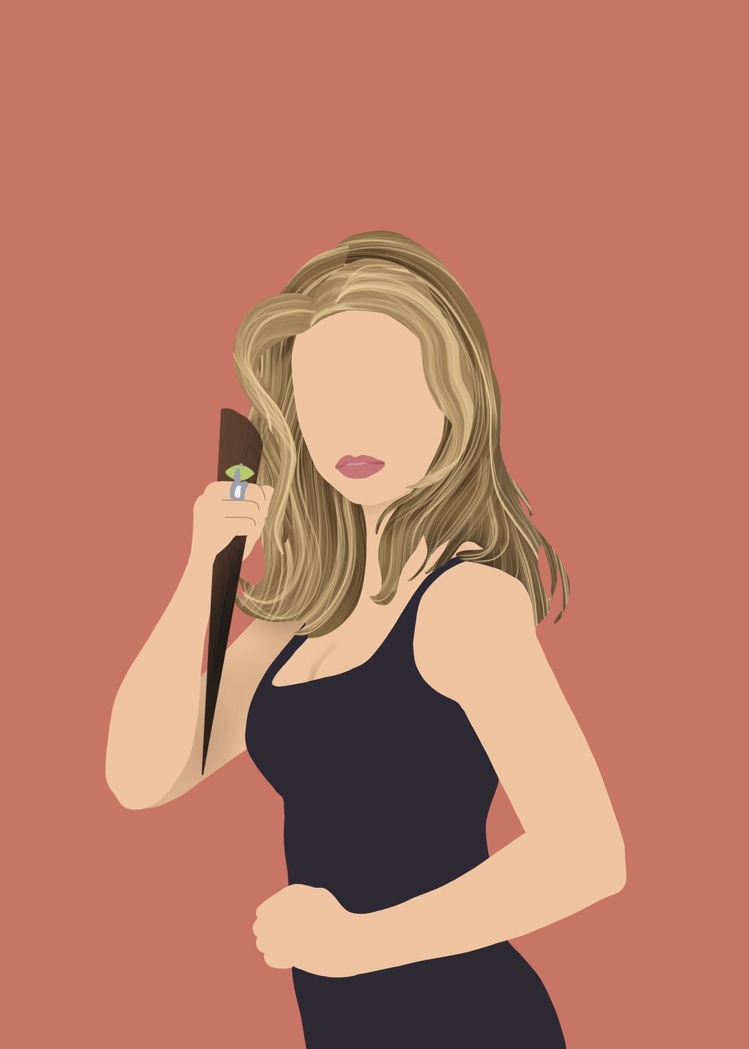 Buffy the Vampire Slayer, Buffy Print, Buffy Art, Buffy Poster, Buffy ...