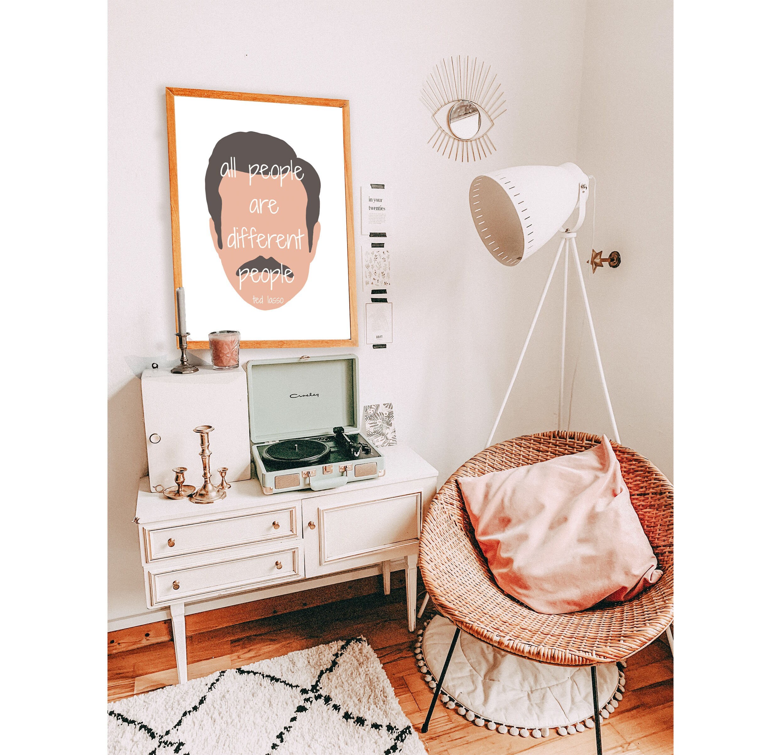 Ted Lasso Poster Ted Lasso Quote Ted Lasso Wall Art Ted Etsy