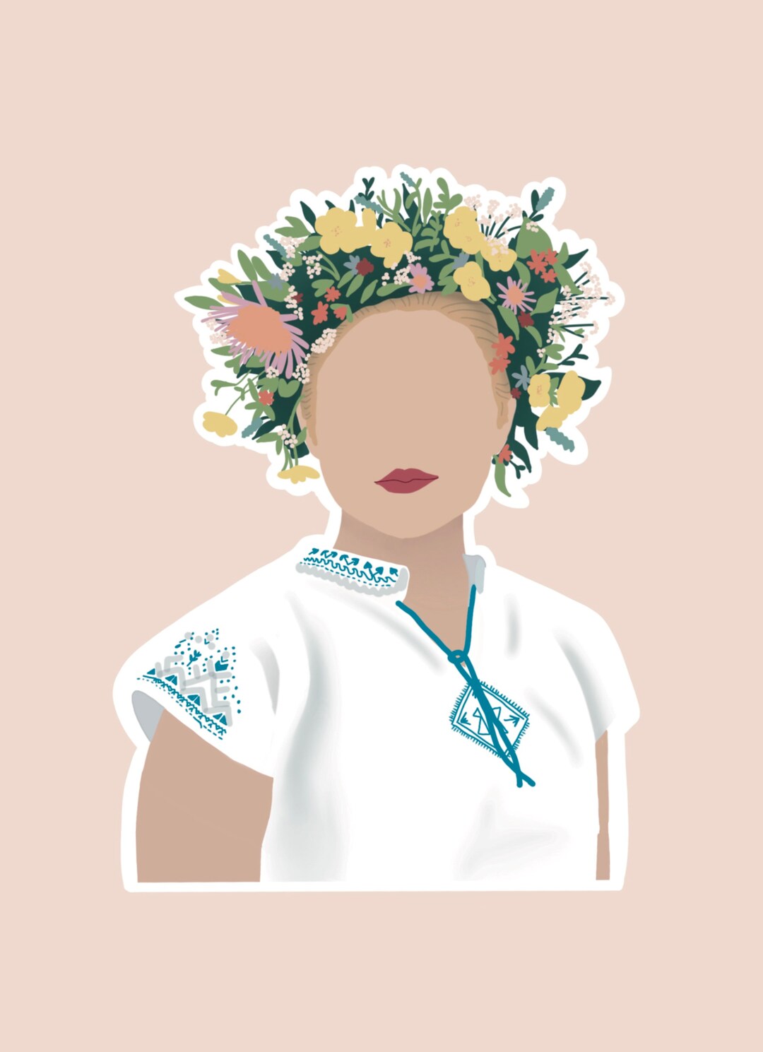 Midsommar Sticker A24 Stickers Midsommar May Queen Horror - Etsy