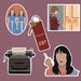 The Shining Stickers Sticker Pack Stephen King Halloween - Etsy