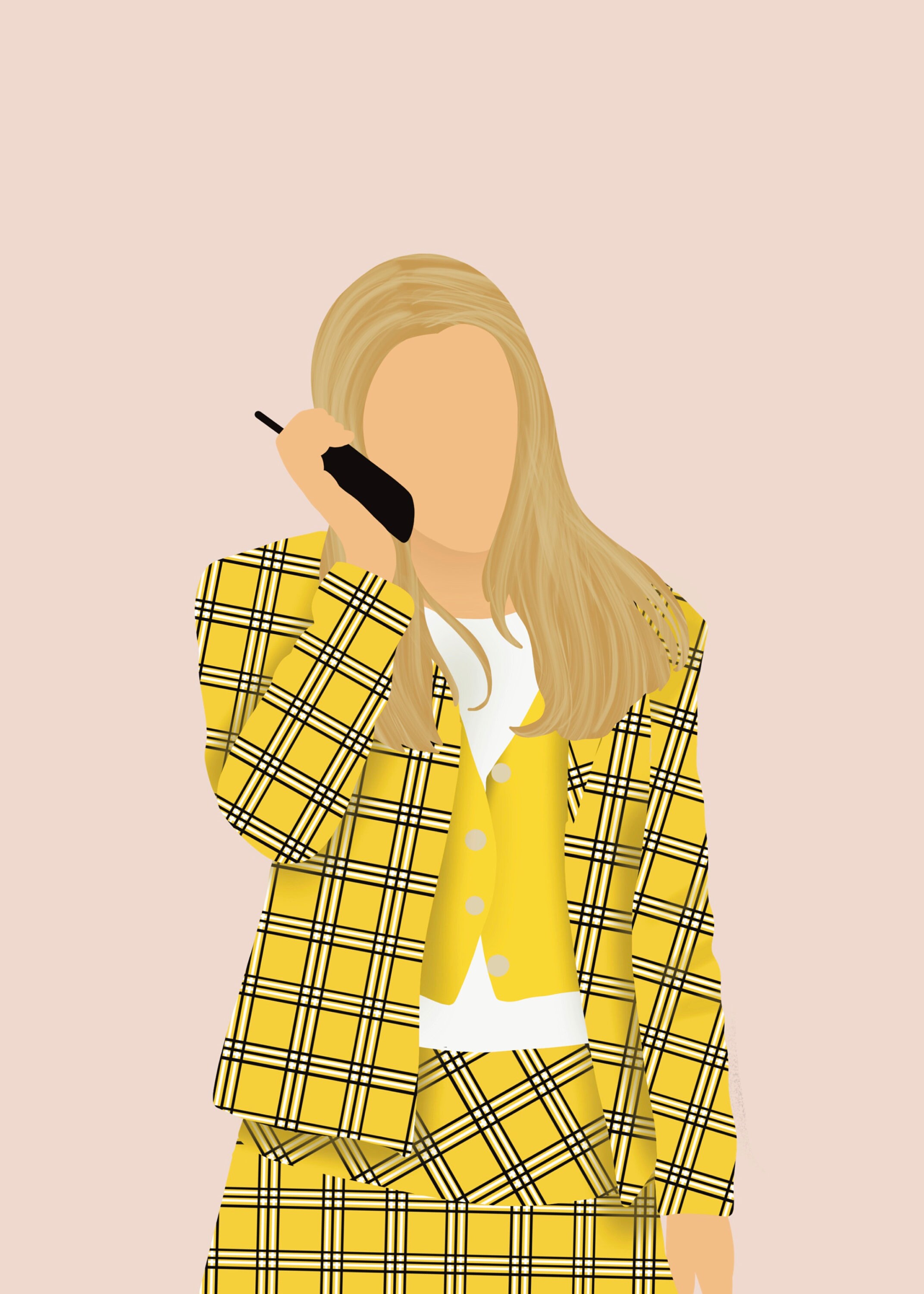 Clueless Posters Clueless Movie Poster Clueless Art Print | Etsy