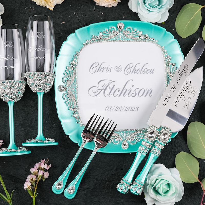 Turquoise Cake - Etsy