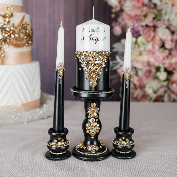 Black Unity Candle Holder - Etsy