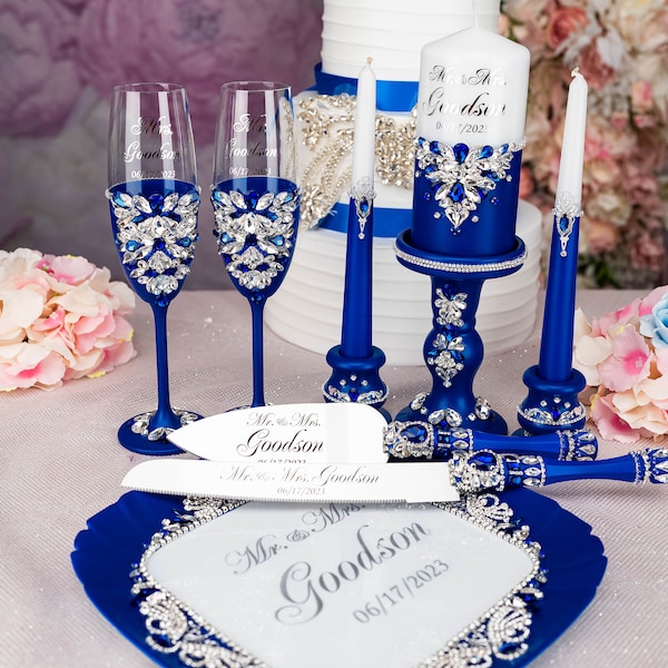 Royal Blue Wedding - Etsy