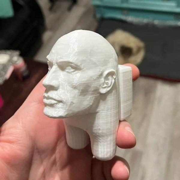 The Rock 3d Print - Etsy