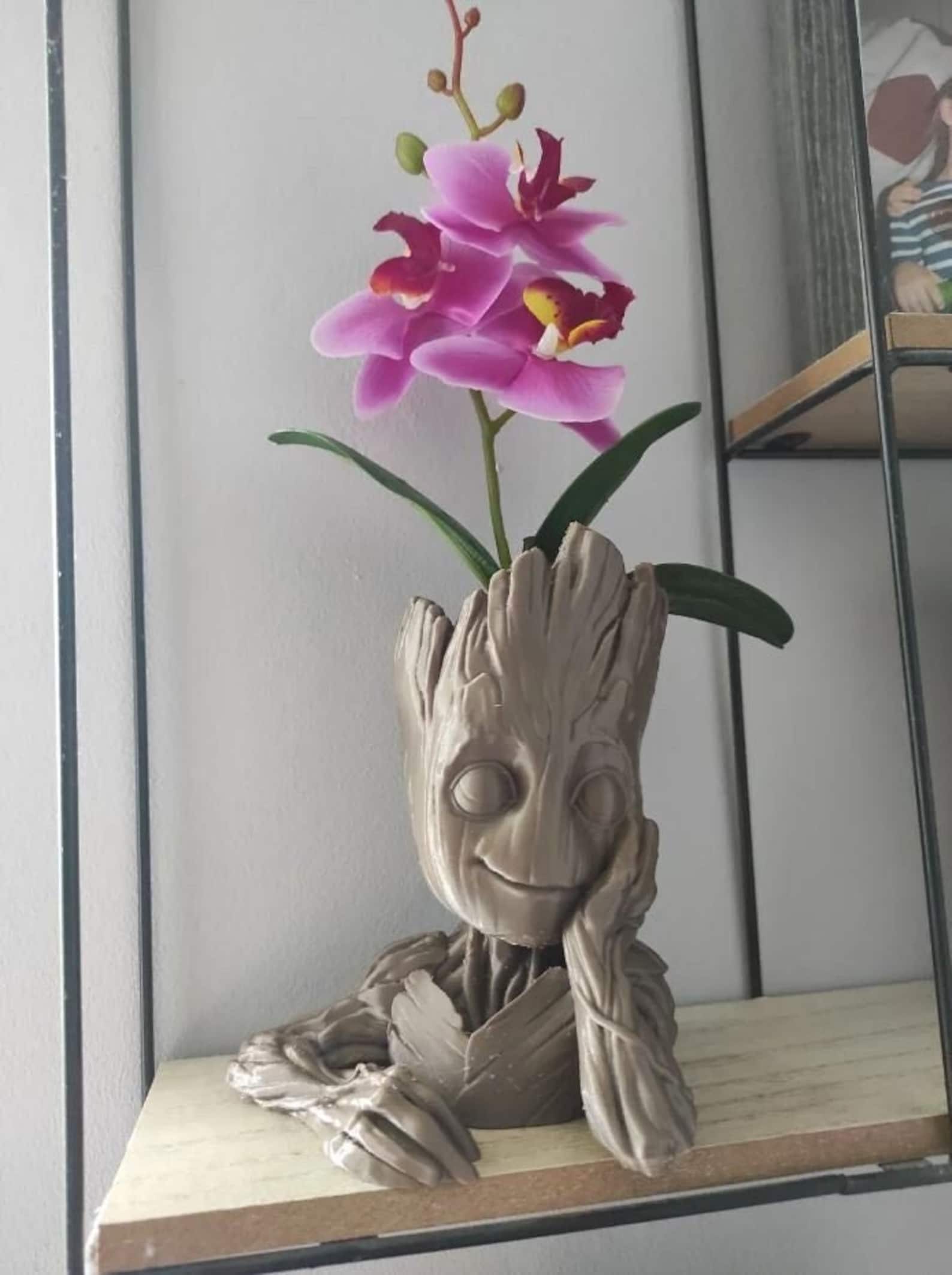 Baby Groot Planter Pot 3D Print, Baby Groot STL File, Planter 3D ...
