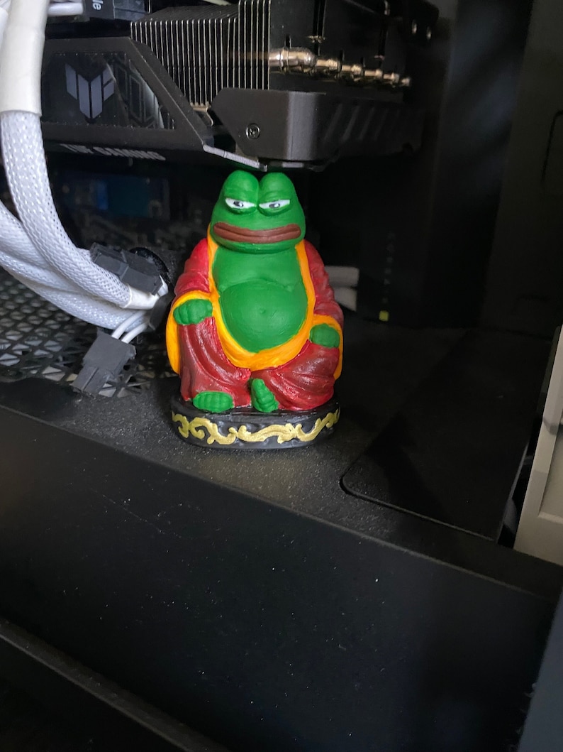 Pepe Buddha Statue 3D Print STL File, 3D Printer File, File for 3D ...