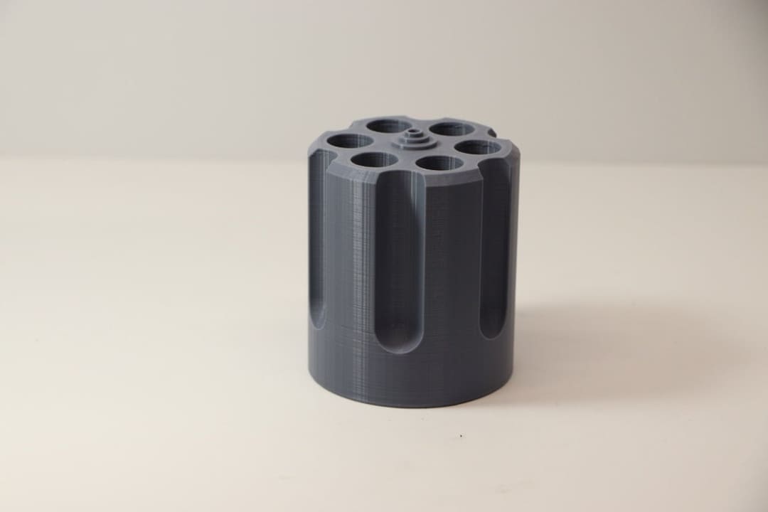 Revolver Pencil Holder 3D Print STL File, 3D Printer File, File for 3D ...
