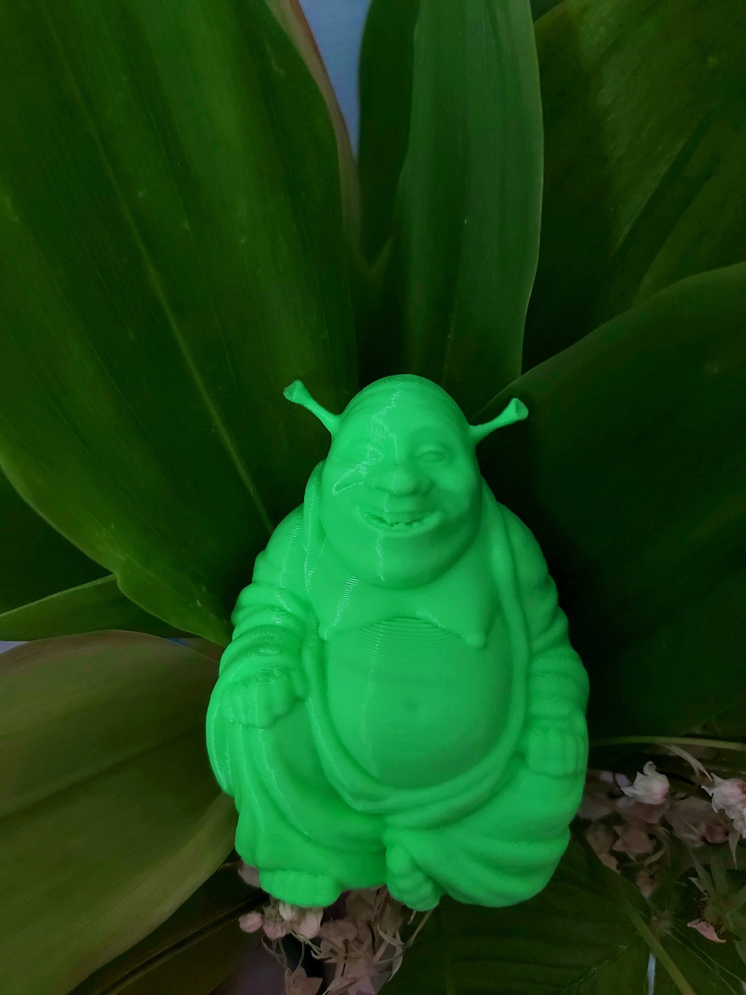 Shrek Buddha Statue 3D Print STL File, 3D Shrek Printer File, Buddha ...