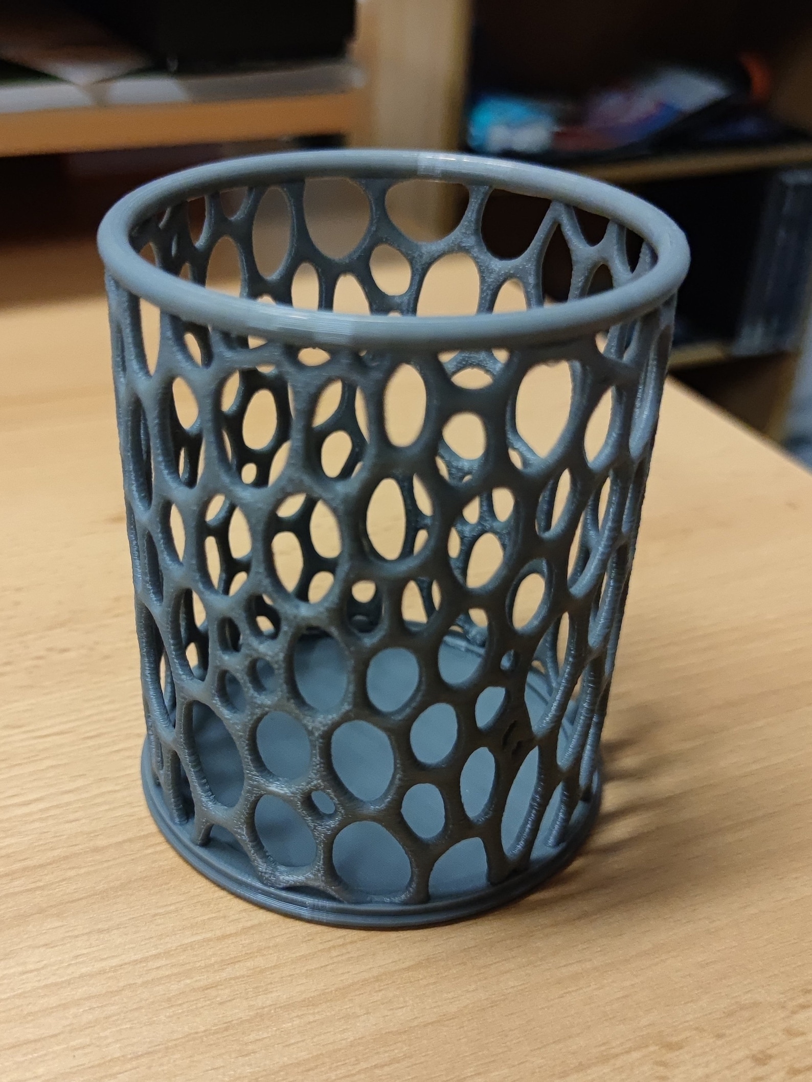Voronoi Pencil Holder 3D Print STL File, 3D Printer File, File for 3D ...