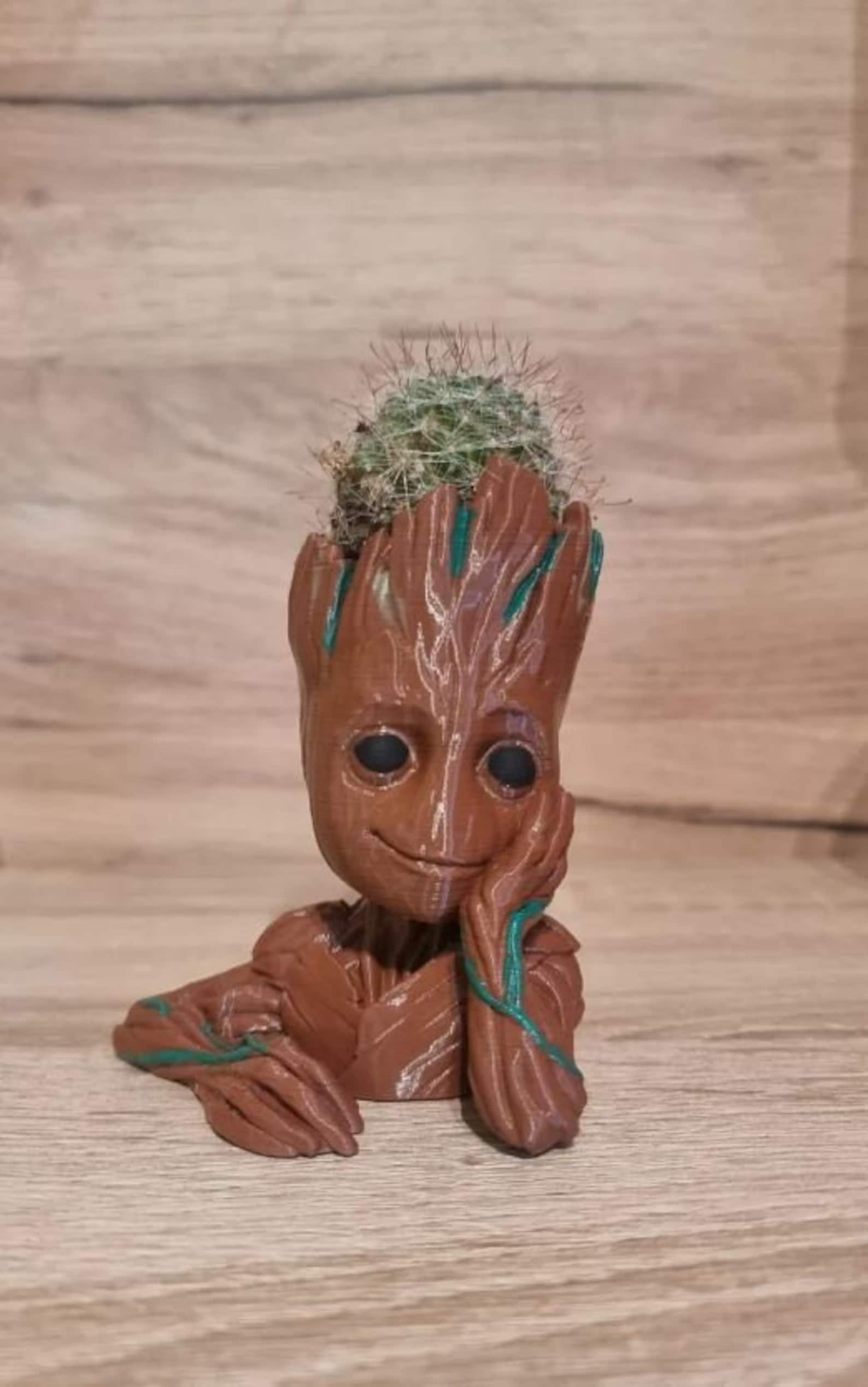 Baby Groot Planter Pot 3D Print, Baby Groot STL File, Planter 3D ...