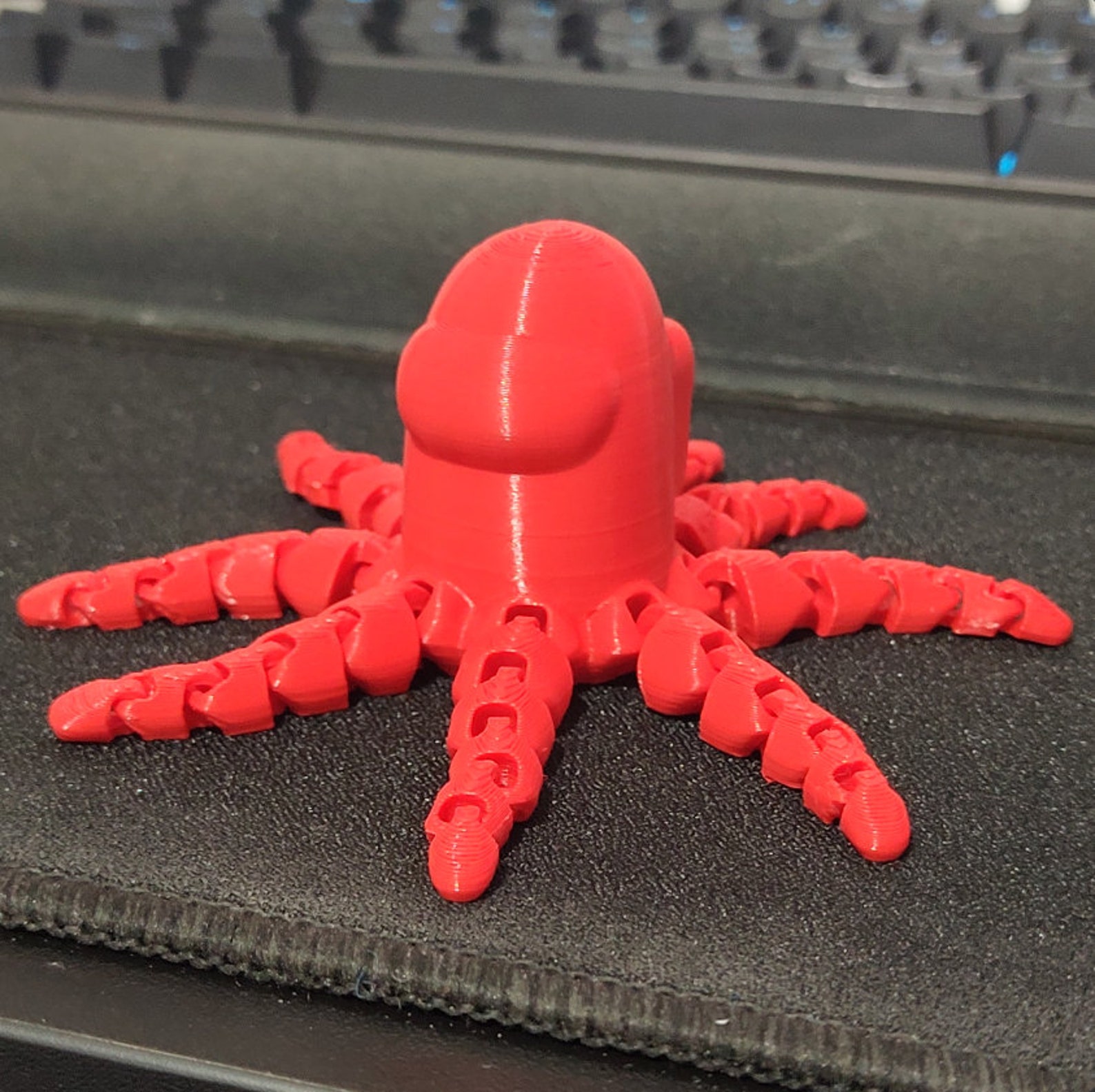 Flexible Octosus 3D Print STL File, Flexipus 3D Printer File, Fidget ...