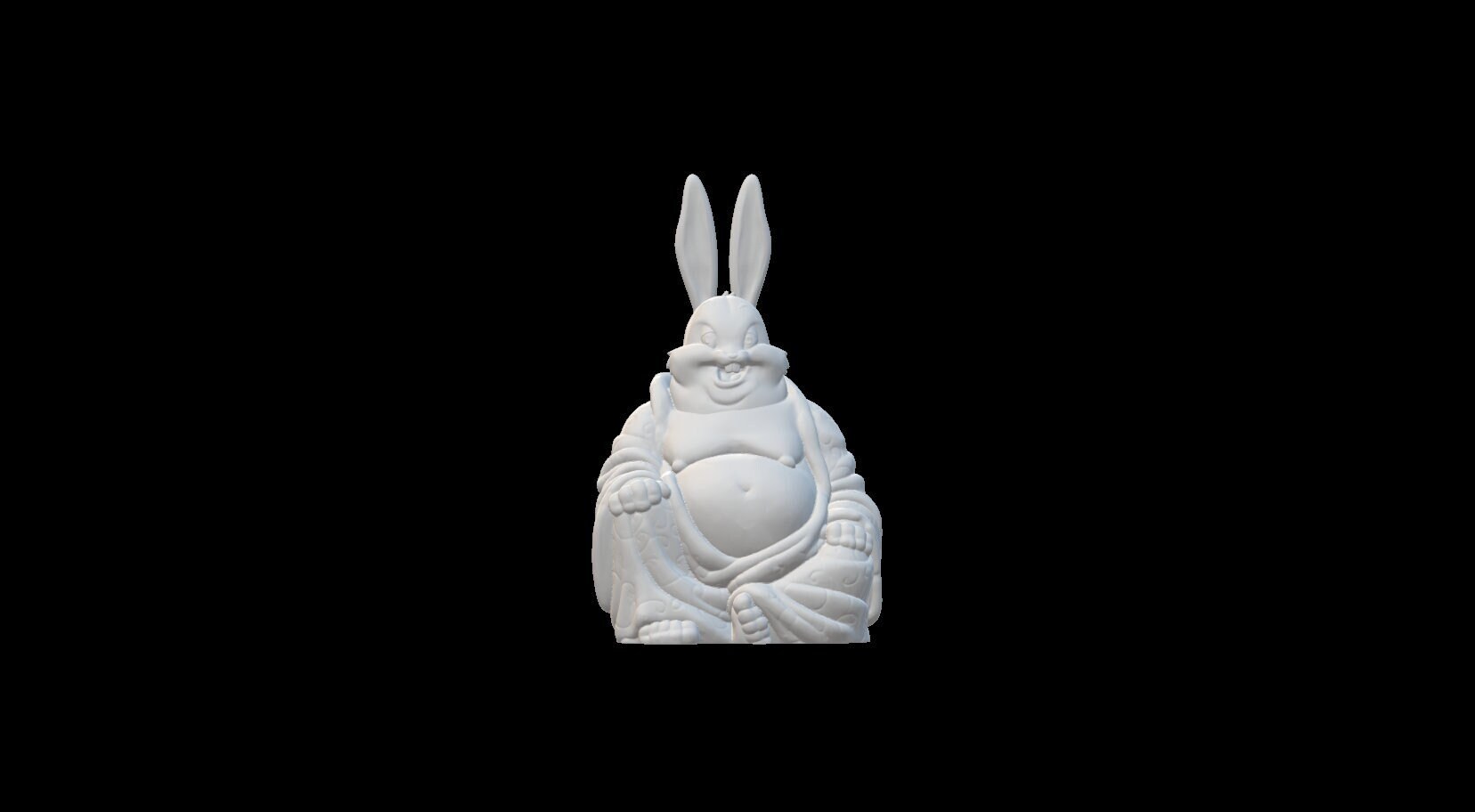 Big Chungus Buddha Statue 3D Print STL File, 3D Printer File, File for ...