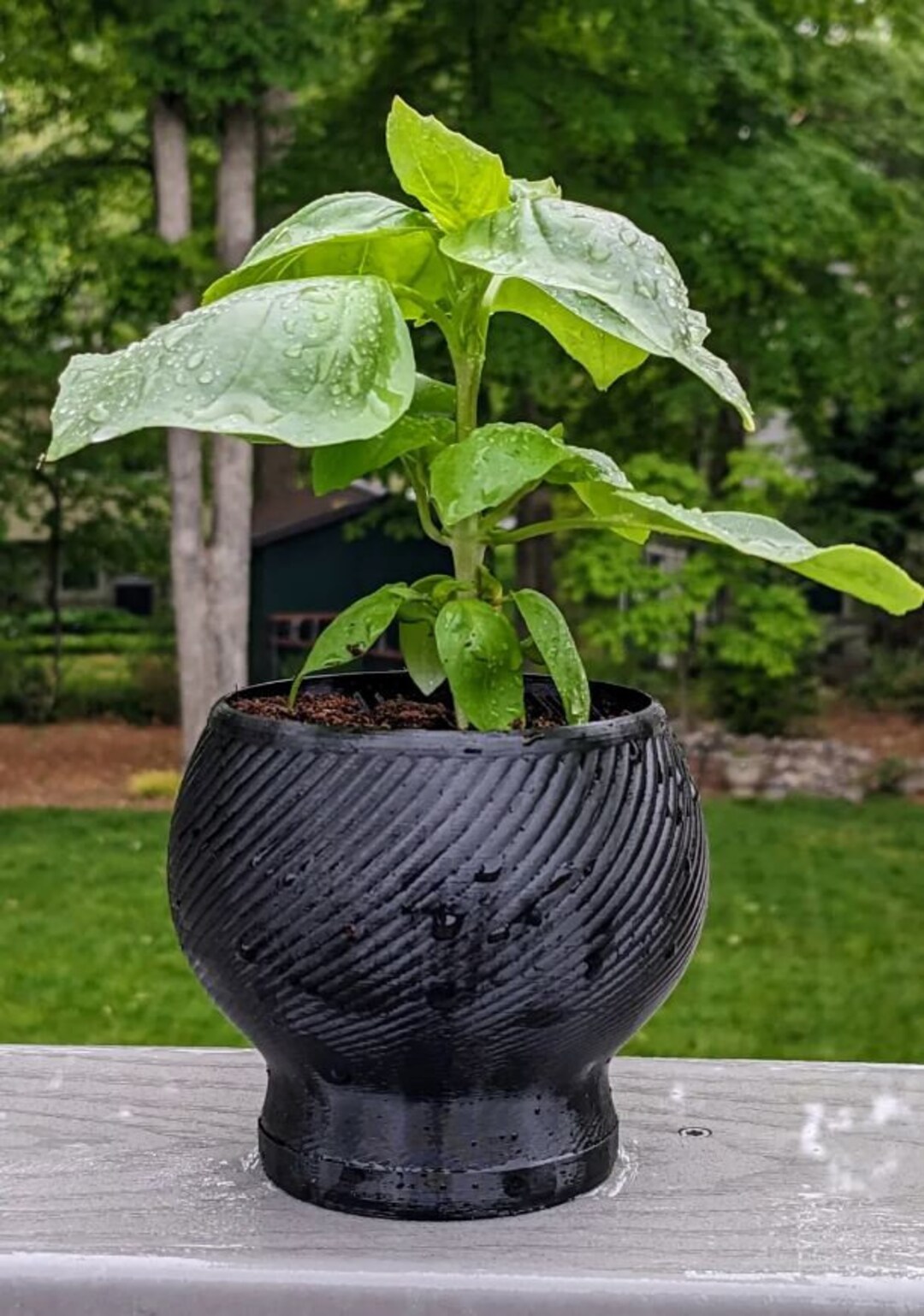 Planter 3D Print STL File, Modern Planter 3D Printer File, Plant Pot ...