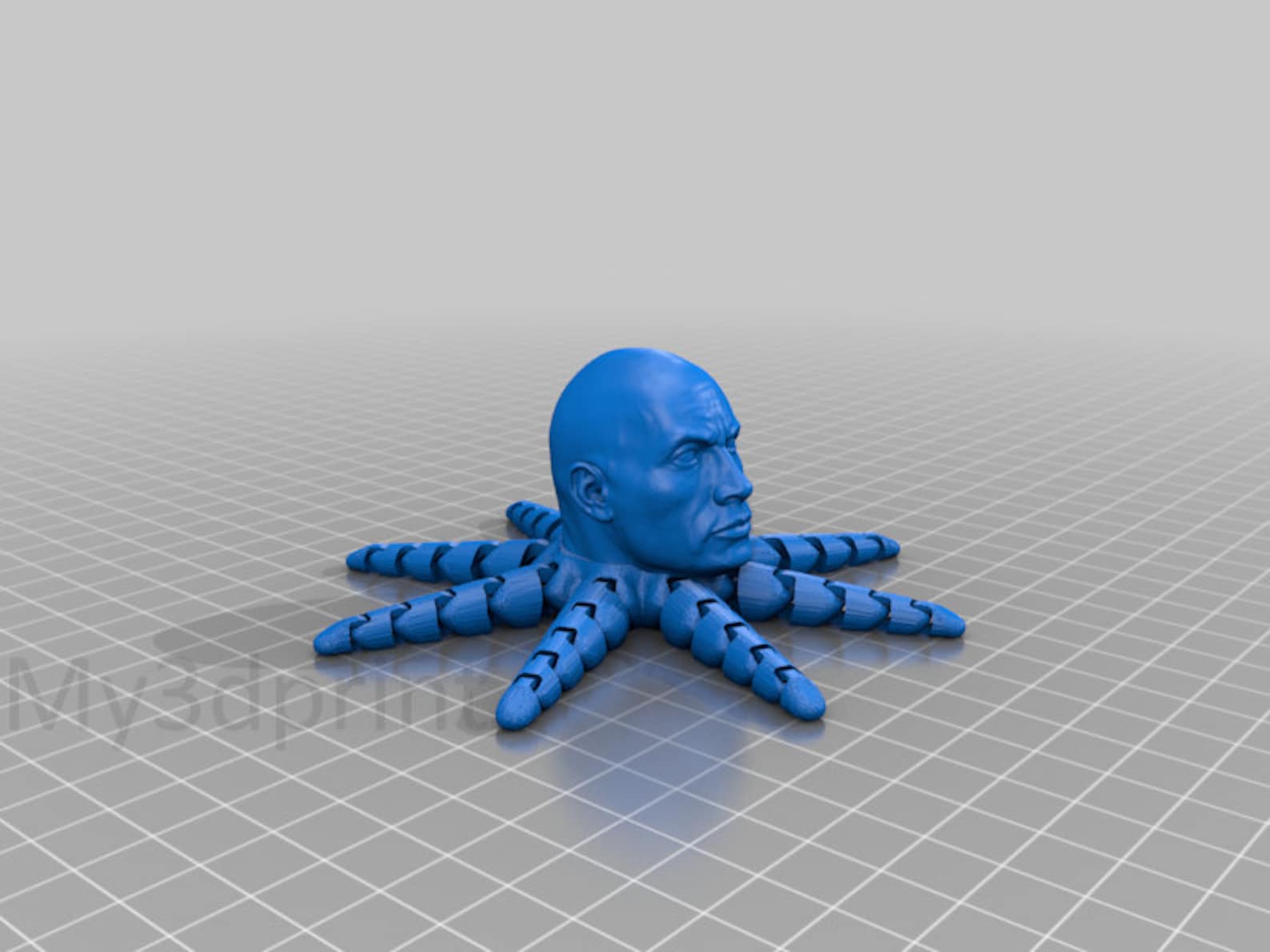 Rocktopus 3D Print STL File, 3D Printer File, File for 3D Printers, STL ...