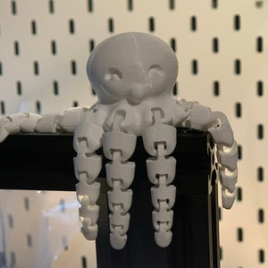 Flexible Octopus 3D Print STL File, Flexipus 3D Printer File, Fidget ...