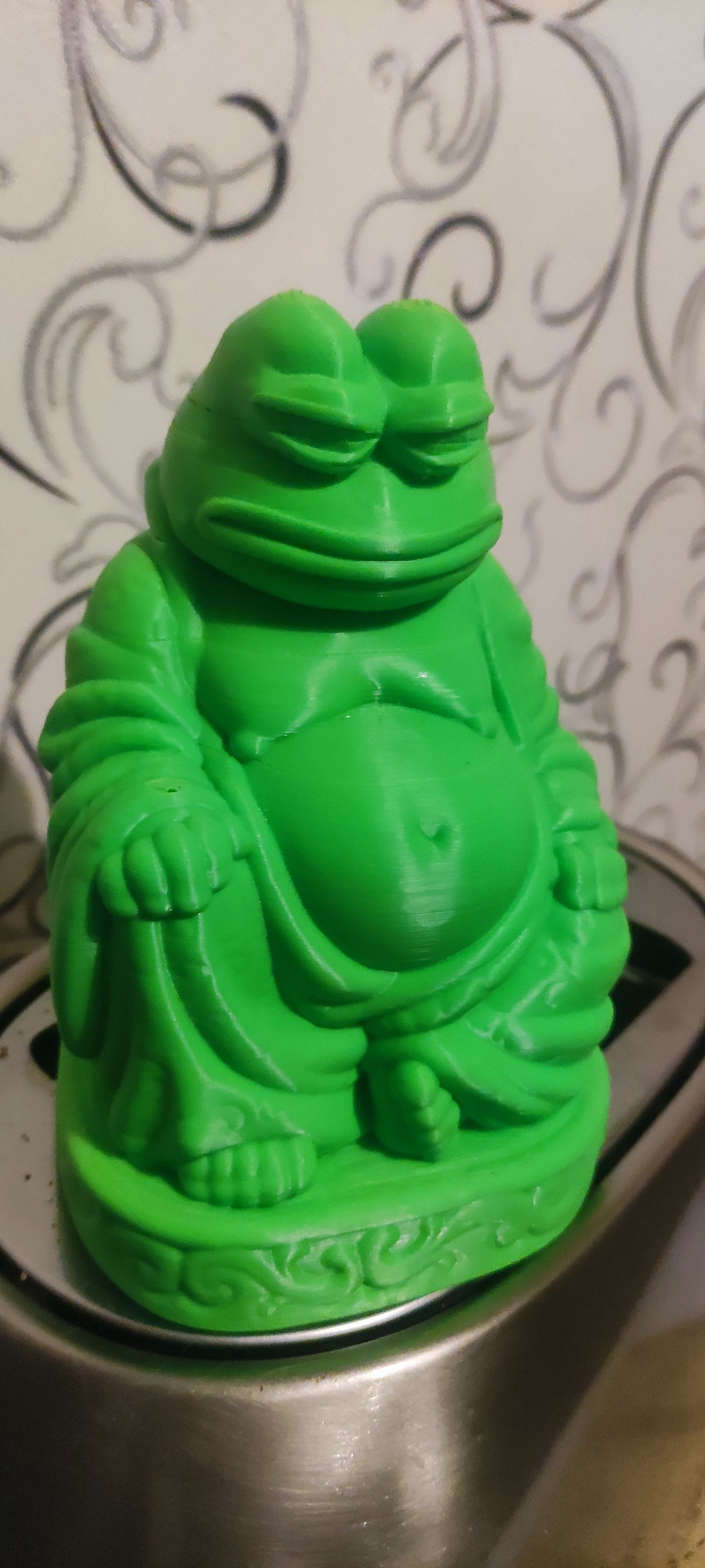 Pepe Buddha Statue 3D Print STL File, 3D Printer File, File for 3D ...
