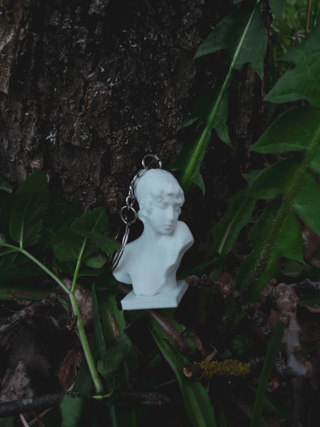 Sappho Bust Keychain 3D Printed - Etsy