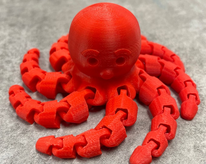 Flexible Slug 3D Print STL File, Flexislug 3D Printer File, Fidget ...