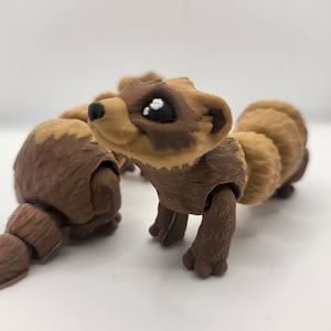 Mini Ferret Flexi Articulated 3D Print - Etsy