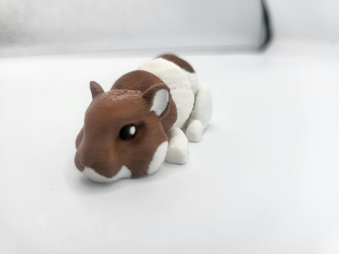 Tiny Hamster Articulated Flexi 3D Print - Etsy