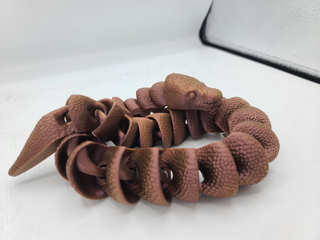 Ball Python Flexi Articulated Snake 3D Print - Etsy