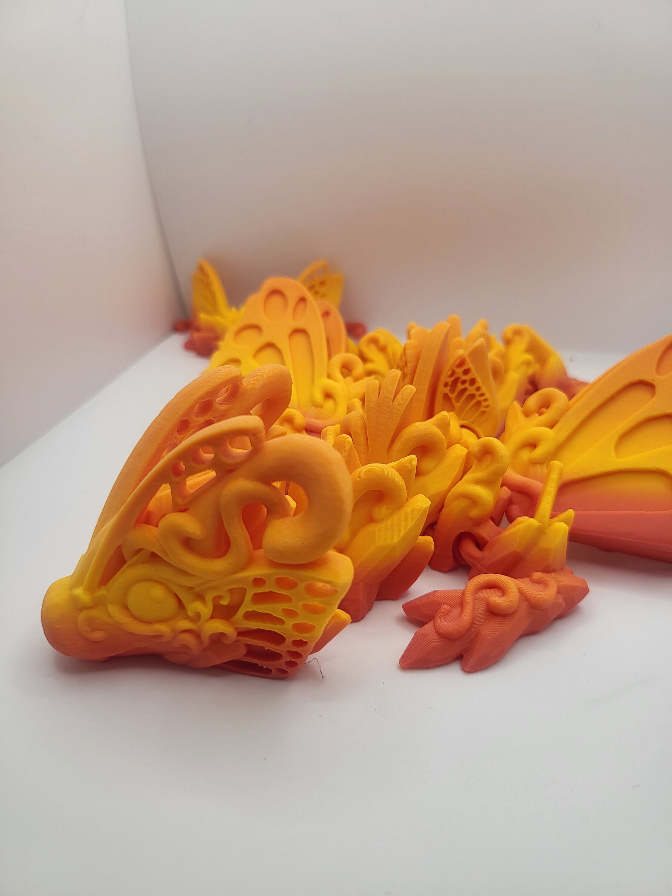 Baby Butterfly Dragon 3D Print - Etsy