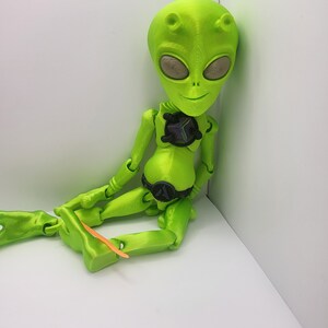 Flexible Alien Toy (3D Print) - Etsy