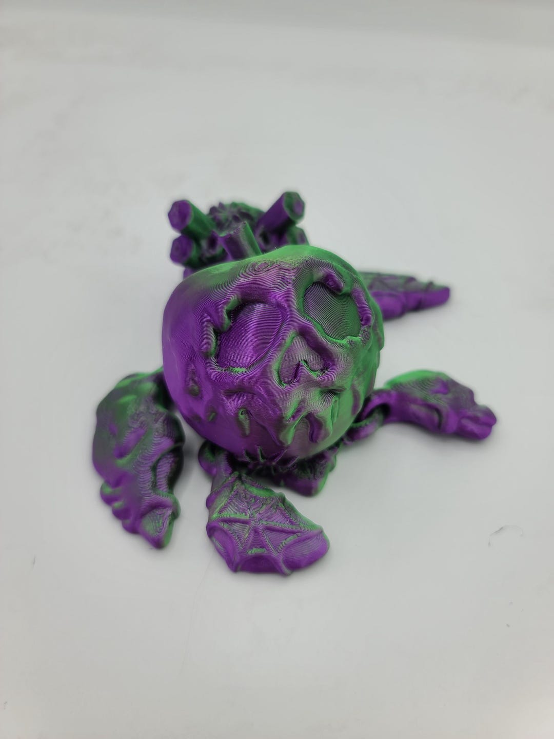 Poison Apple Spooky Halloween Turtle Flexi 3D Print - Etsy
