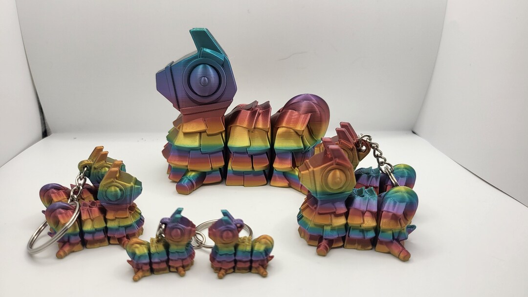 Articulated Silly Piñata Several Sizes Including Keychains and Earrings ...