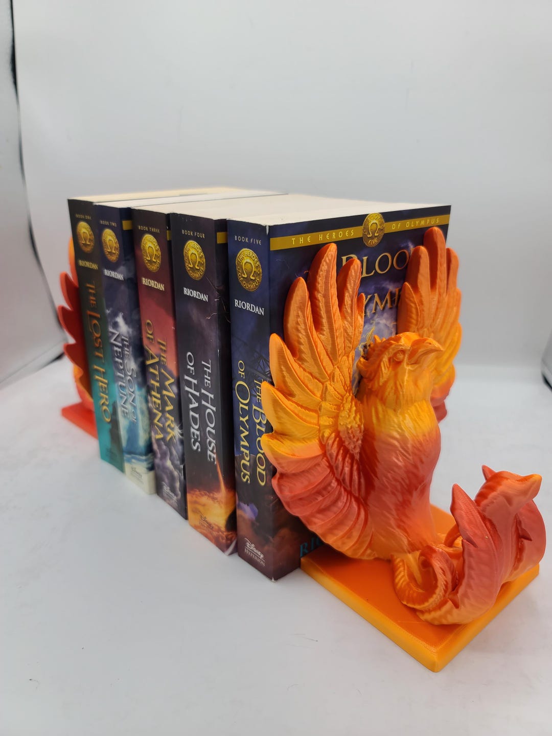 Phoenix Bookends Fantasy Decor 3D Print | 3D Print - Etsy