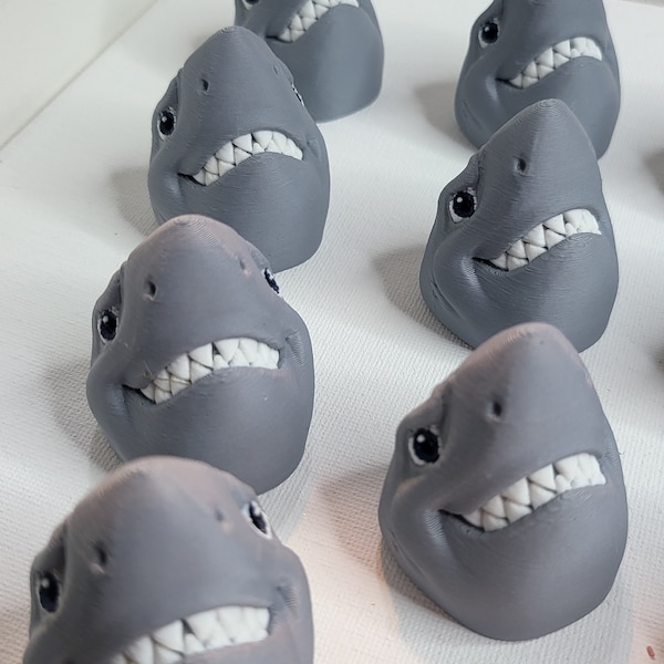 3d Printed Shark - Etsy
