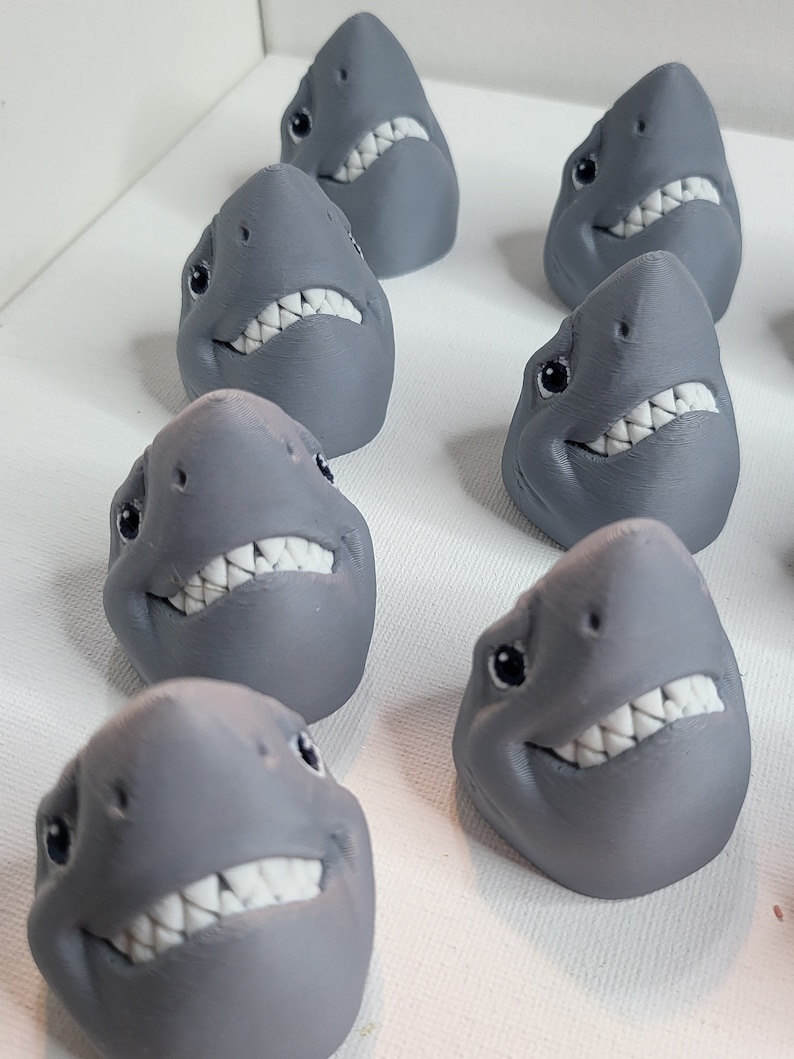 Great White Shark Magnet 3D Print - Etsy