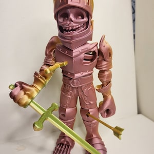 Skeleton Knight 3D Print - Etsy