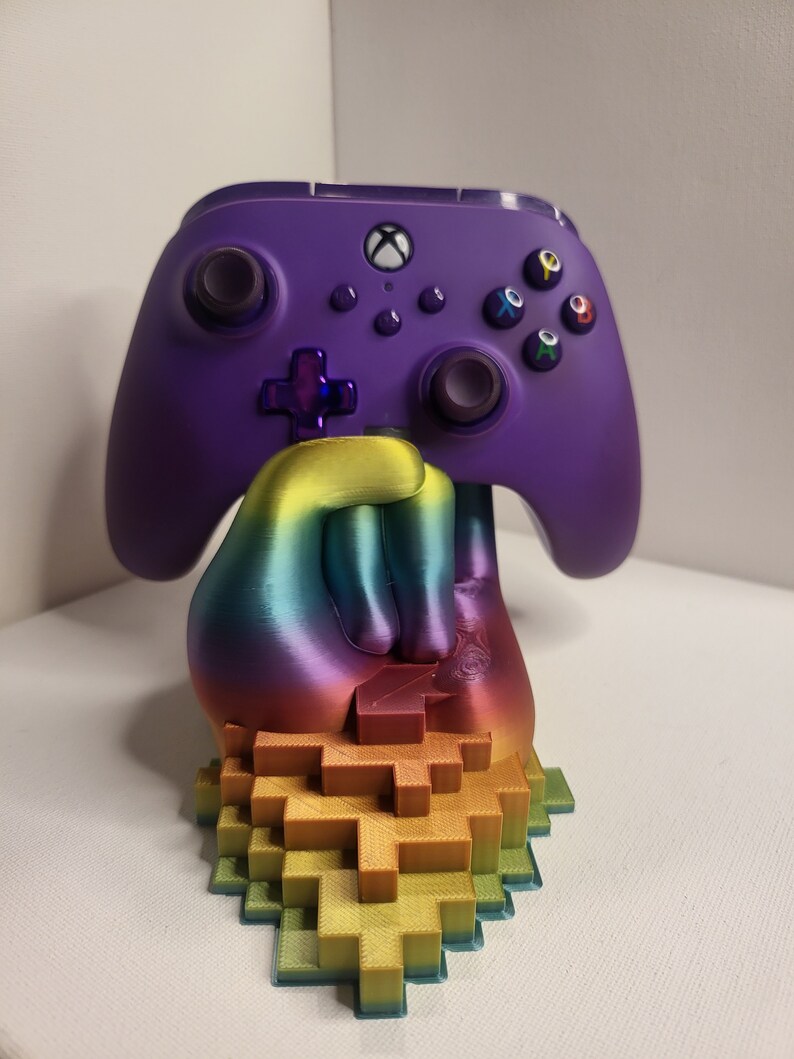 Rock Hand Controller Stand 3D Print - Etsy