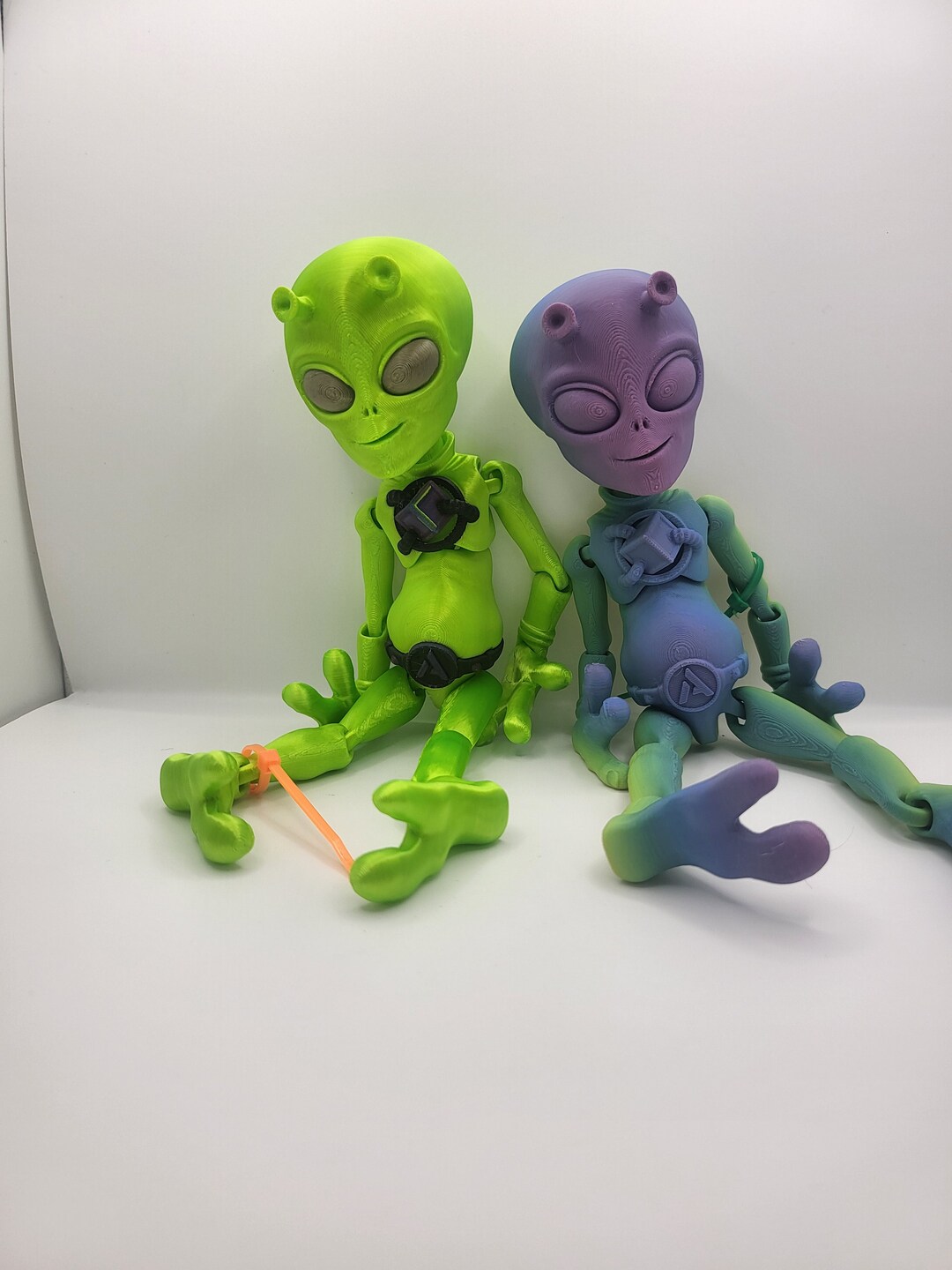 Flexible Alien Toy (3D Print) - Etsy